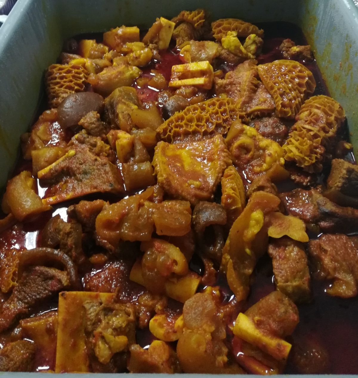 Amala, Gbegiri, Ewedu And Assorted Meat - Tracy's Kitchen & Caterers